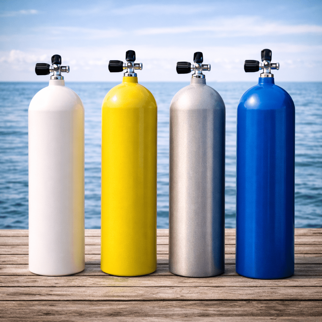 Aluminum Scuba Tanks for Scuba Diving | New England Dive