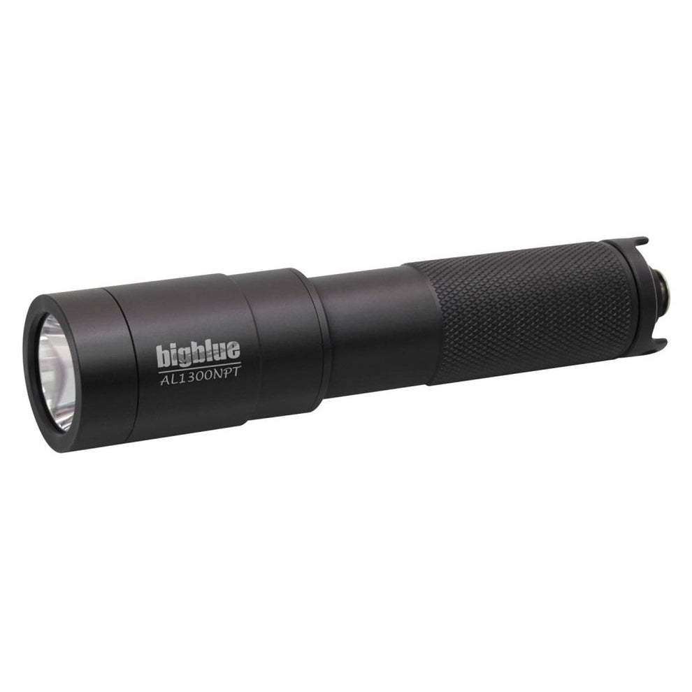 Bigblue 1300 Lumen Narrow Beam Dive Light - Tail Switch – New England Dive